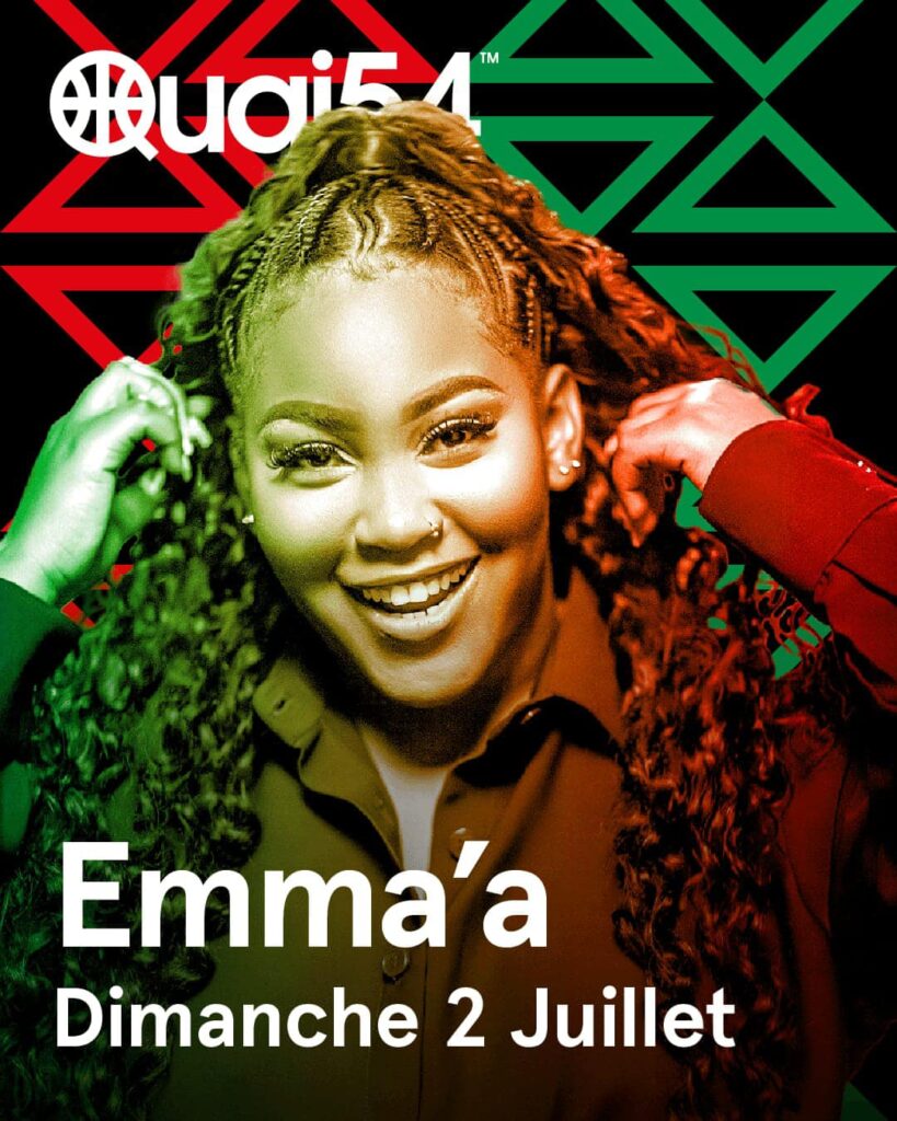 Quai 54 à Paris : La chanteuse gabonaise Emma’a à l’affiche du concert ...